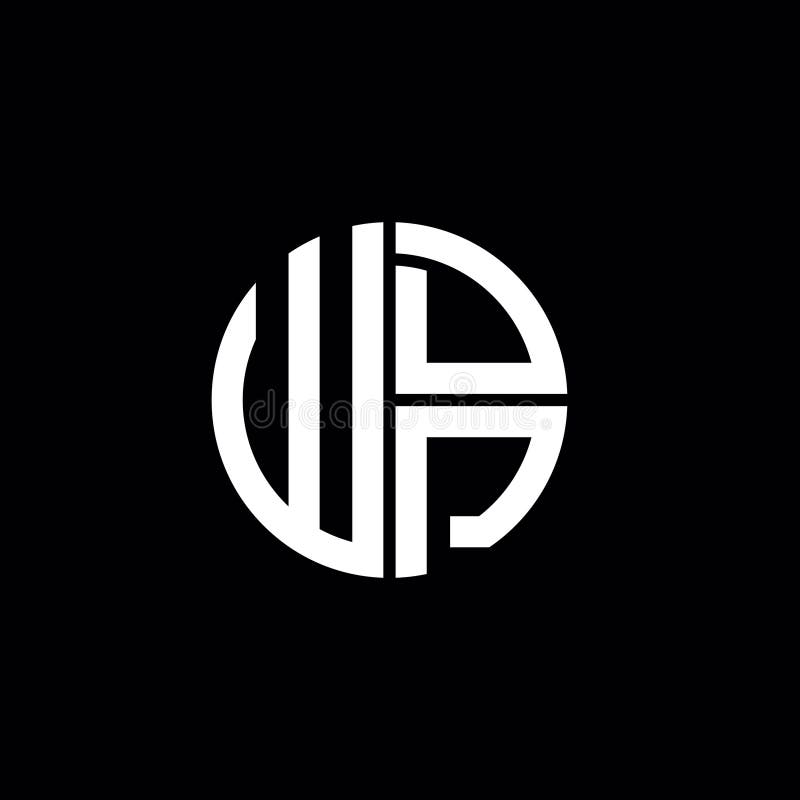 WDP Logo WDP Icon WDP Monogram WDP Letter Minimalist Circle Flat Unique ...