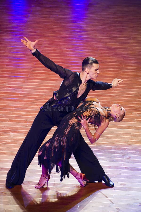 WDSF International Style of Ballroomdancing Editorial Stock Image ...
