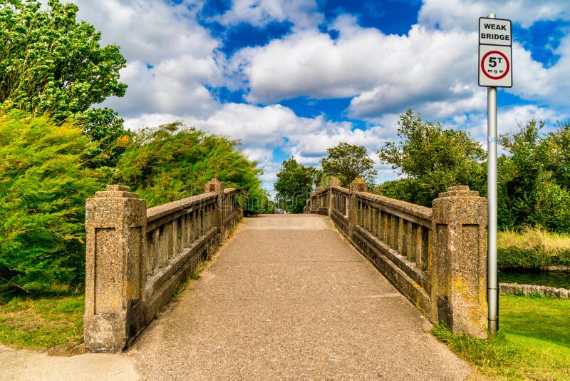 Warning Sign Weak Bridge Stock Photos - Free & Royalty-Free Stock ...