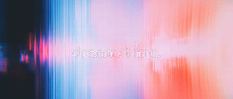 Weak Digital Signal Showing Glitch Effects with Fragmented Textures and ...