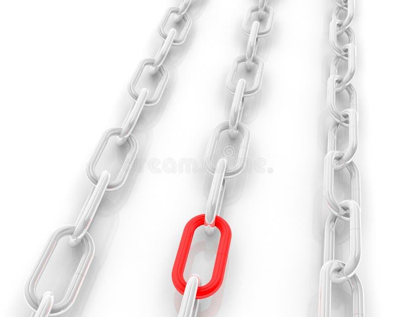 Weak Link stock illustration. Illustration of reflections - 12117450