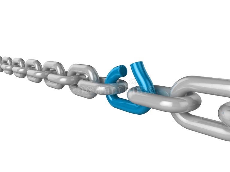 Weak Chain Link Stock Illustrations – 1,692 Weak Chain Link Stock ...