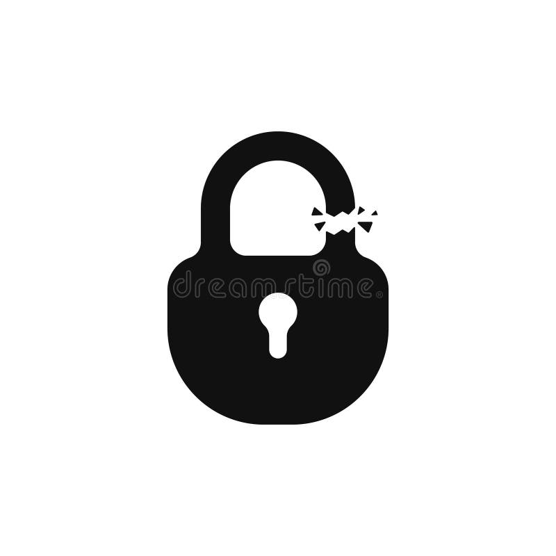 Broken Lock Vector Stock Illustrations – 5,575 Broken Lock Vector Stock ...