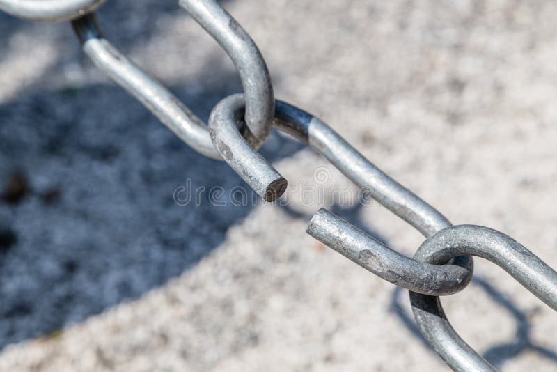 The weakest link stock photo. Image of metal, chain, link - 60373704