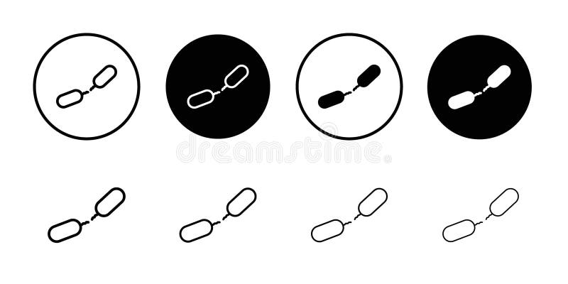 Weakness Icon Flat Fill Set Collection Stock Vector - Illustration of ...