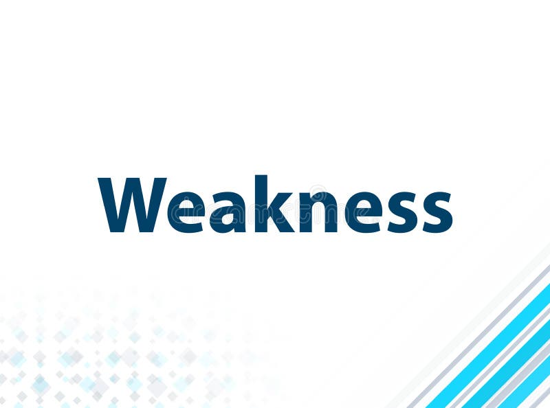 Weakness Modern Flat Design Blue Abstract Background Stock Illustration ...