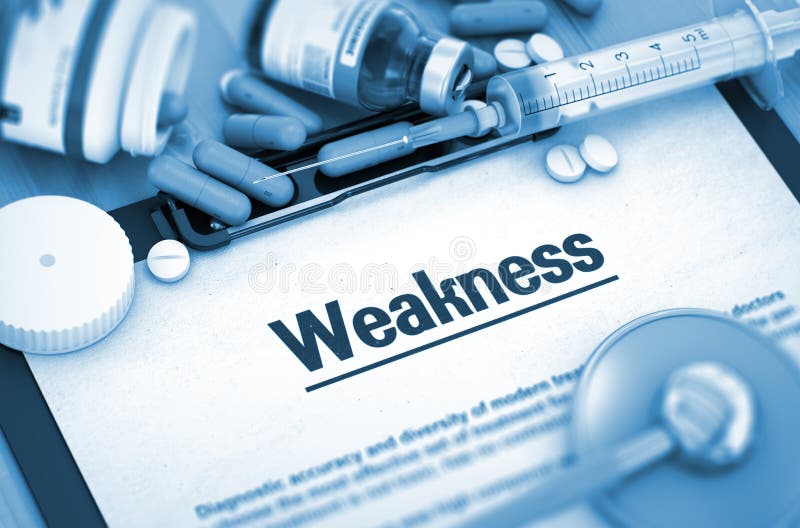 Weakness. Medical Concept. stock image. Image of medicament - 73394871