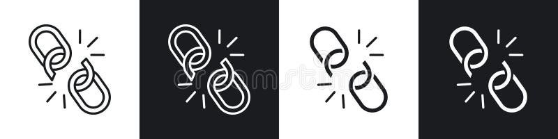 Weakness vecor icon set stock vector. Illustration of connect - 340623386