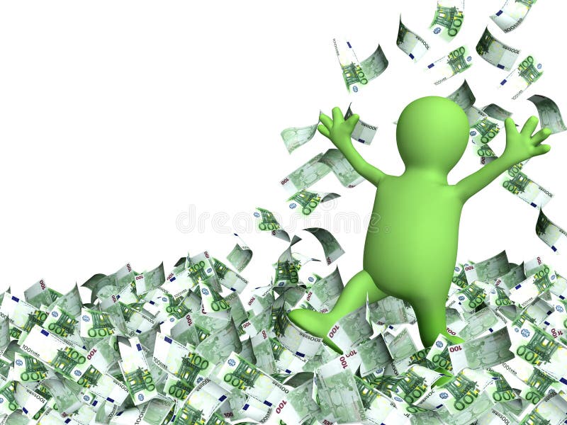 Wealth stock illustration. Illustration of cartoon, currency - 18873973