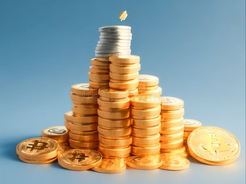 Wealth through Bitcoin Stock Market Graph, Generative Ai Stock ...