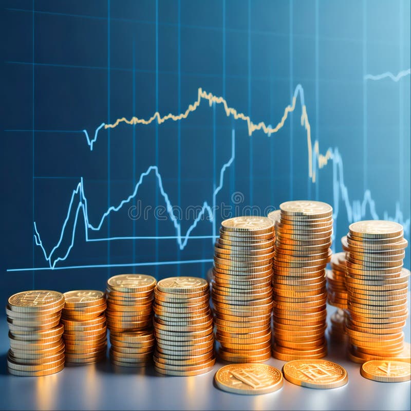 Wealth through Bitcoin Stock Market Graph, Generative Ai Stock ...