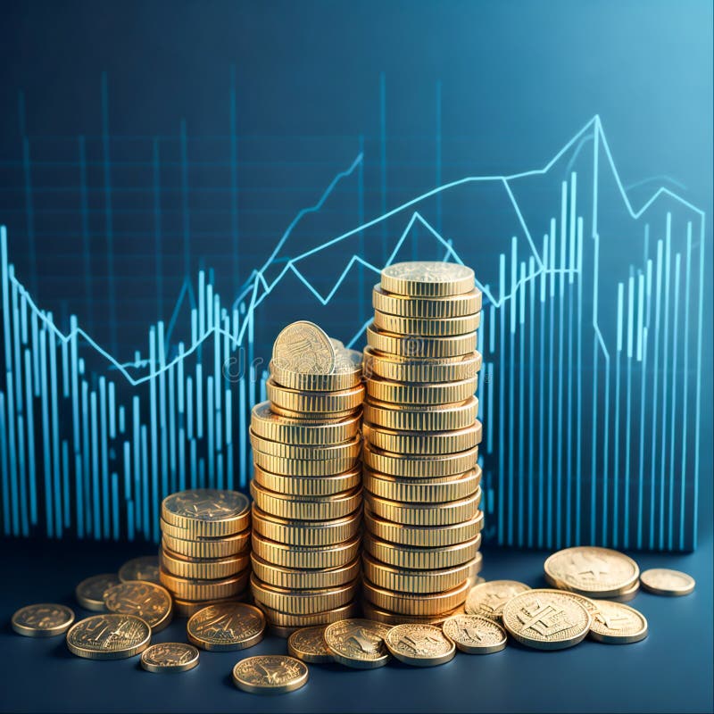 Wealth through Bitcoin Stock Market Graph, Generative Ai Stock ...