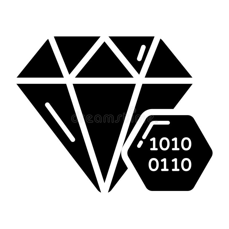 Wealth Icon, Non-fungible Token, Digital Technology Stock Vector ...