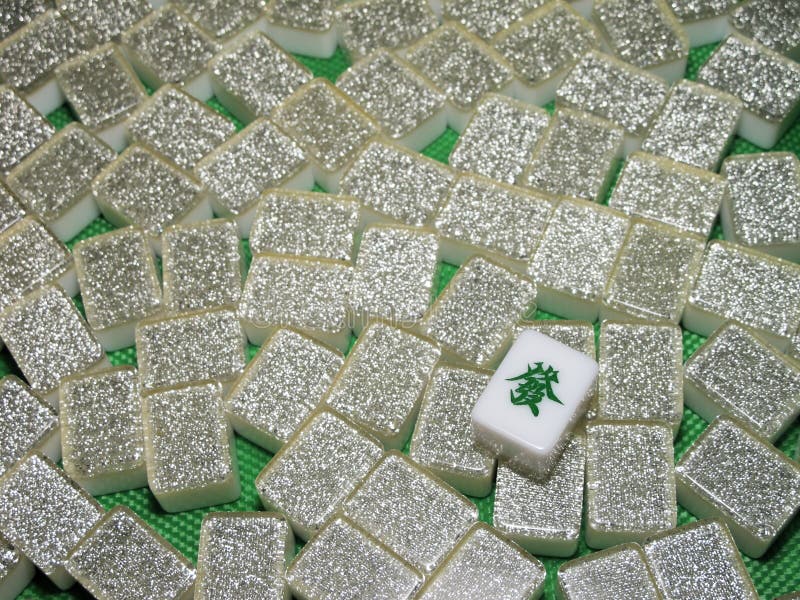 Wealth - Mahjong Tiles Top Down Stock Photo - Image of money, mahjong ...