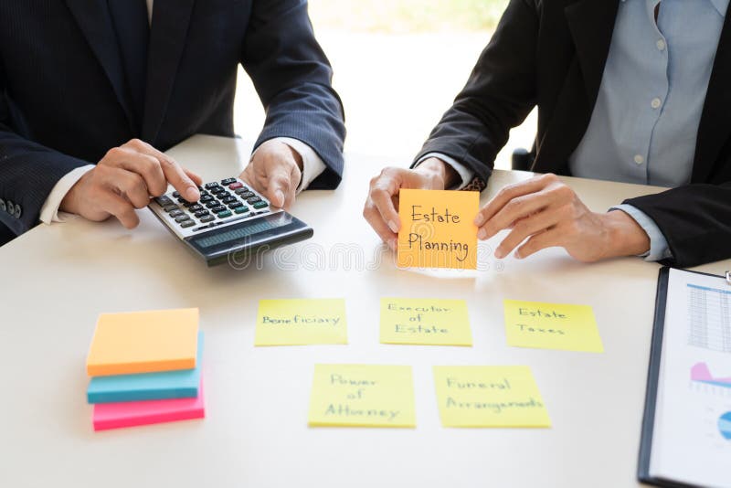 Wealth Management Concept, Business Man and Team Analyzing Financial ...