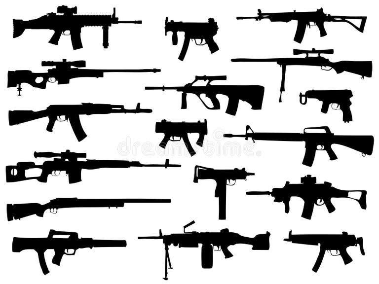 Scar Gun Stock Illustrations – 150 Scar Gun Stock Illustrations ...