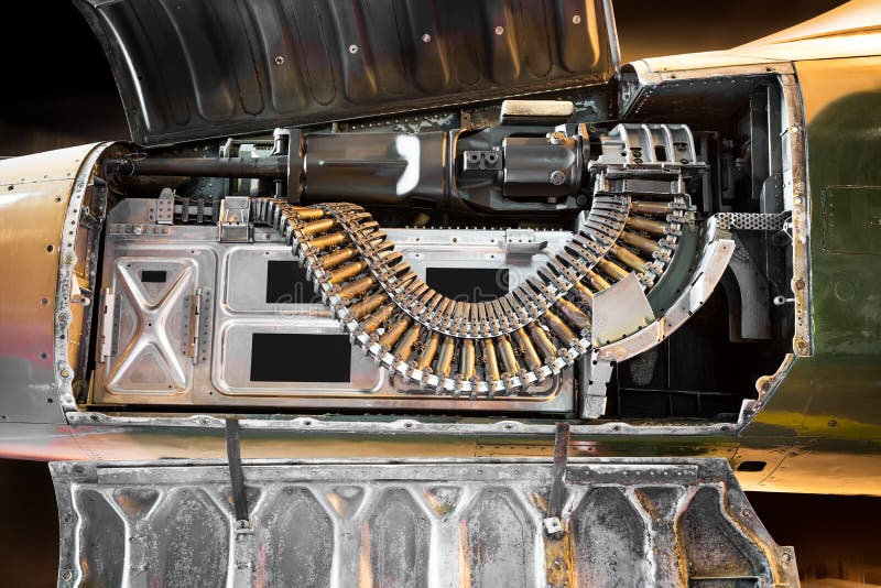 Weapon on fighter plane stock photo. Image of machine - 79880136