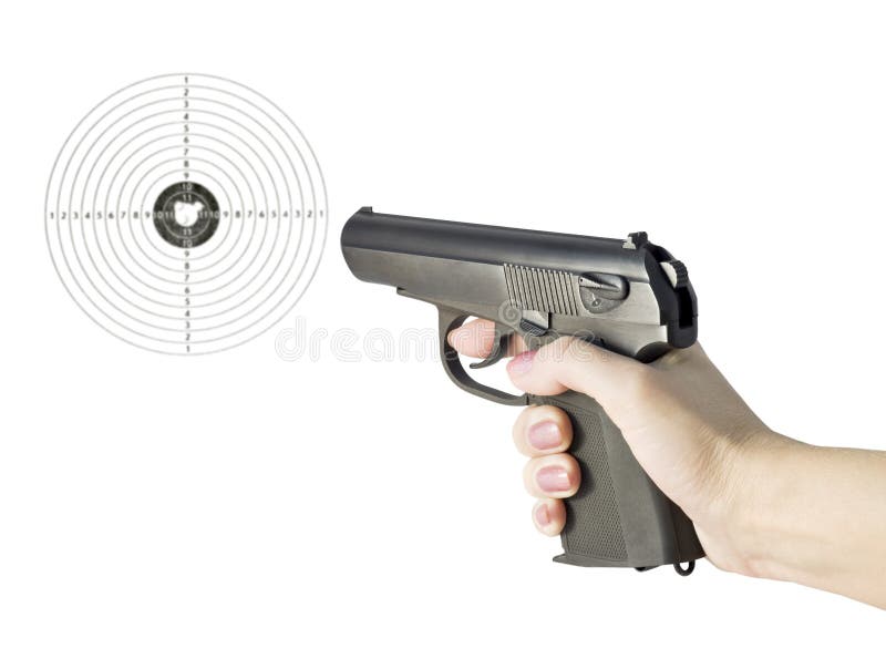 Smoking Barrel stock photo. Image of amendment, firing - 2377668