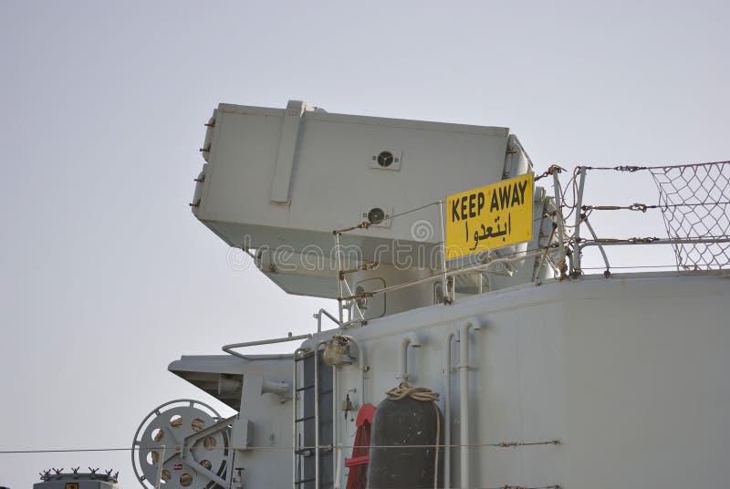 Weapon System on Military Ship. Stock Image - Image of battle, metal ...