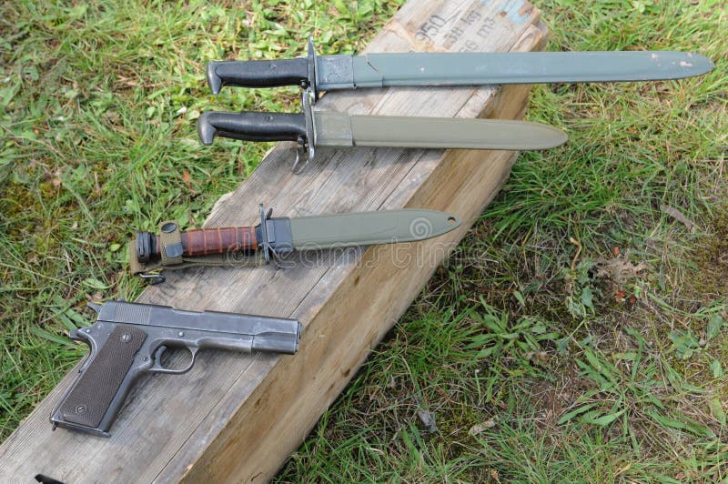 Weapons of the Second World War Stock Image - Image of german, pistol ...