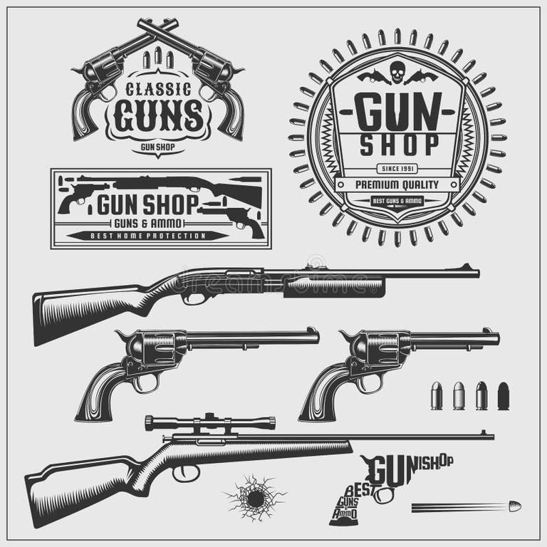 Weapons Logo Stock Illustrations – 4,713 Weapons Logo Stock ...