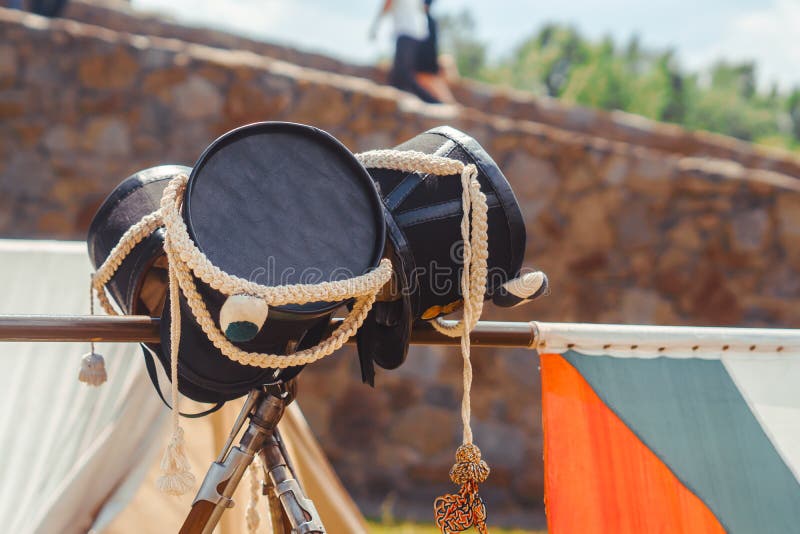 Weapons of the 18th Century Stock Image - Image of ball, detonate ...