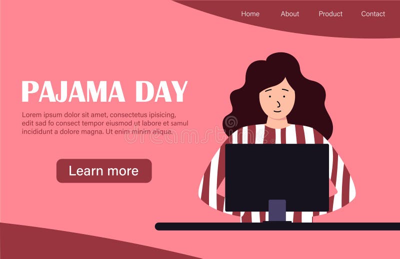Wear Pajamas To Work Day. Office Workers in Good Mood. April Event ... Wear Pajamas To Work Day. Office Workers in Good Mood. April Event ...