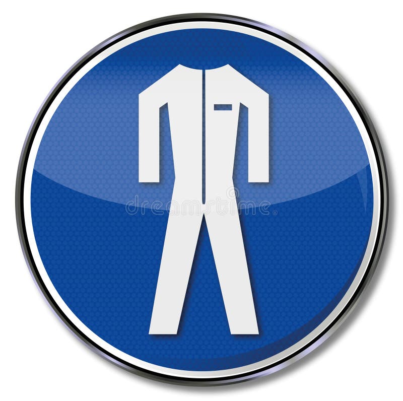 Always Wear Protective Clothing Stock Vector - Illustration of ...