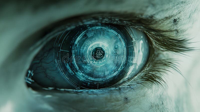 Wearable Bionic Lens for Low Vision Visual Assistance Stock Photo ...