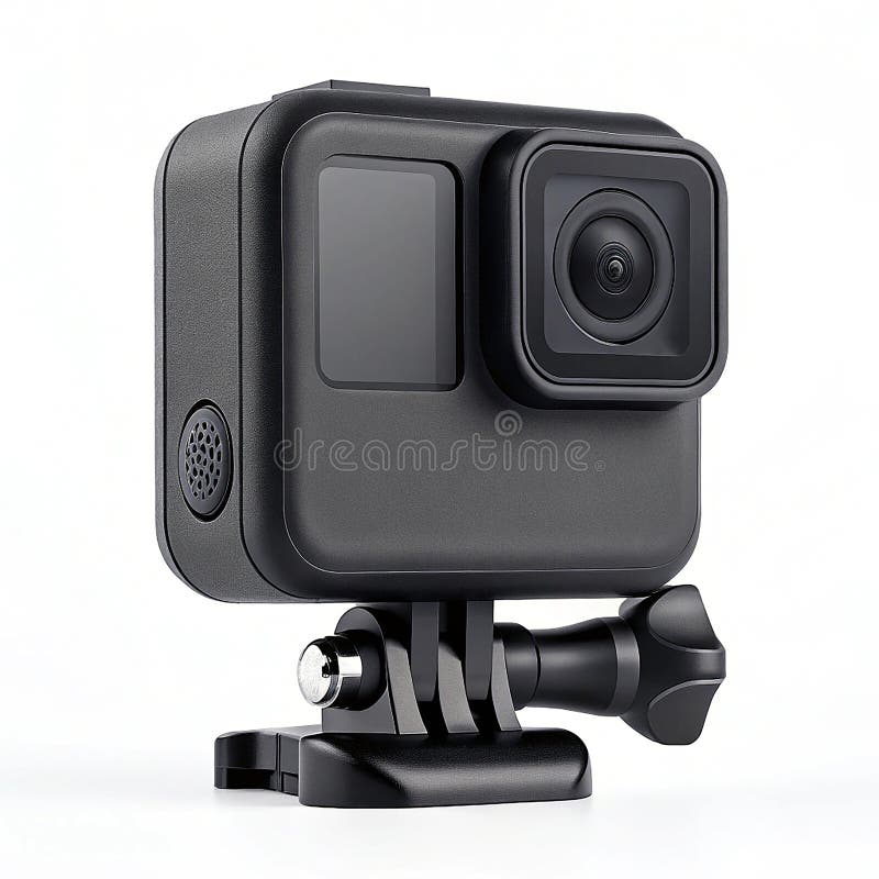 Wearable Camera with Live Streaming Capability Stock Illustration ...