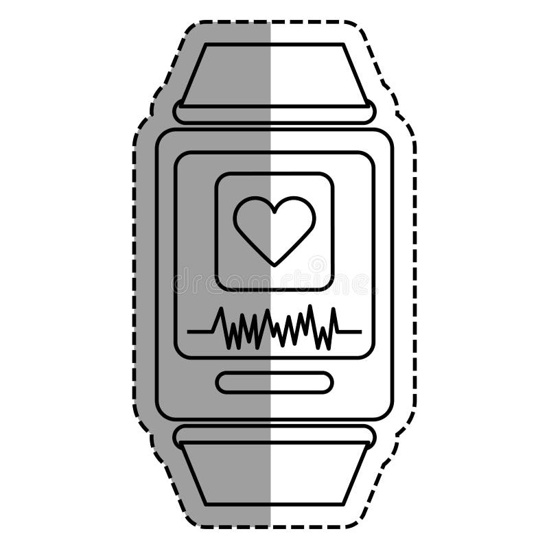 Wearable smart technology stock vector. Illustration of smartwatch ...