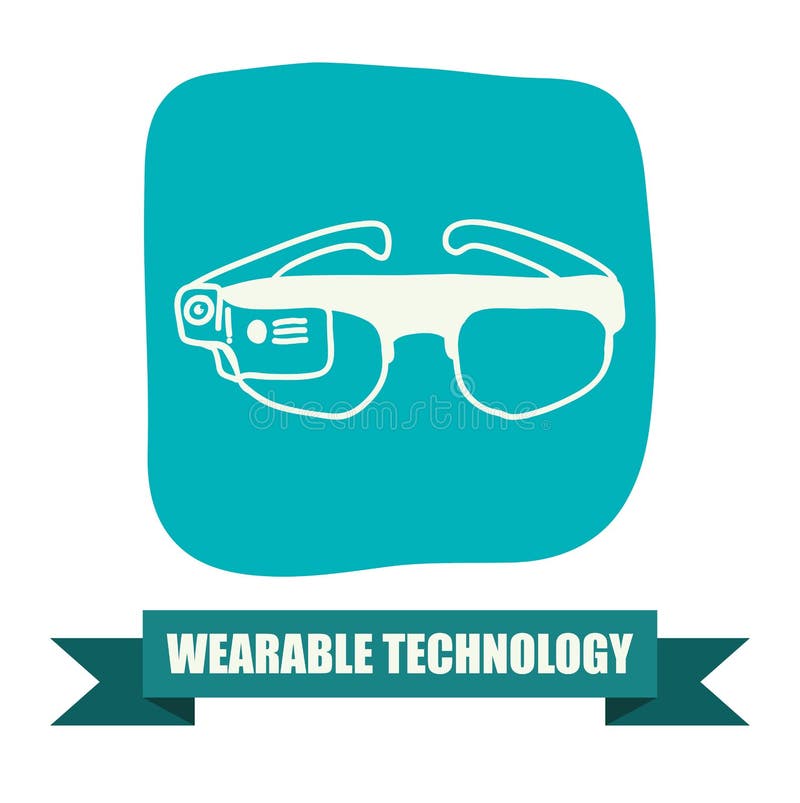 Wearable Technology design stock vector. Illustration of background ...