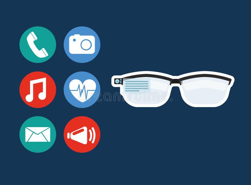 Wearable technology design stock vector. Illustration of tracker - 67178782