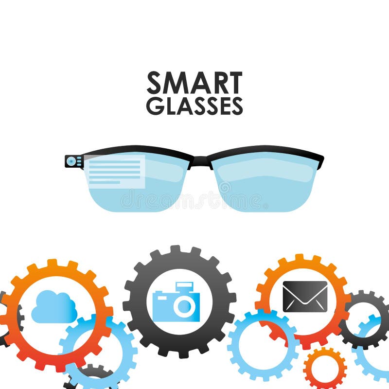 Wearable technology design stock vector. Illustration of graphic - 63937791