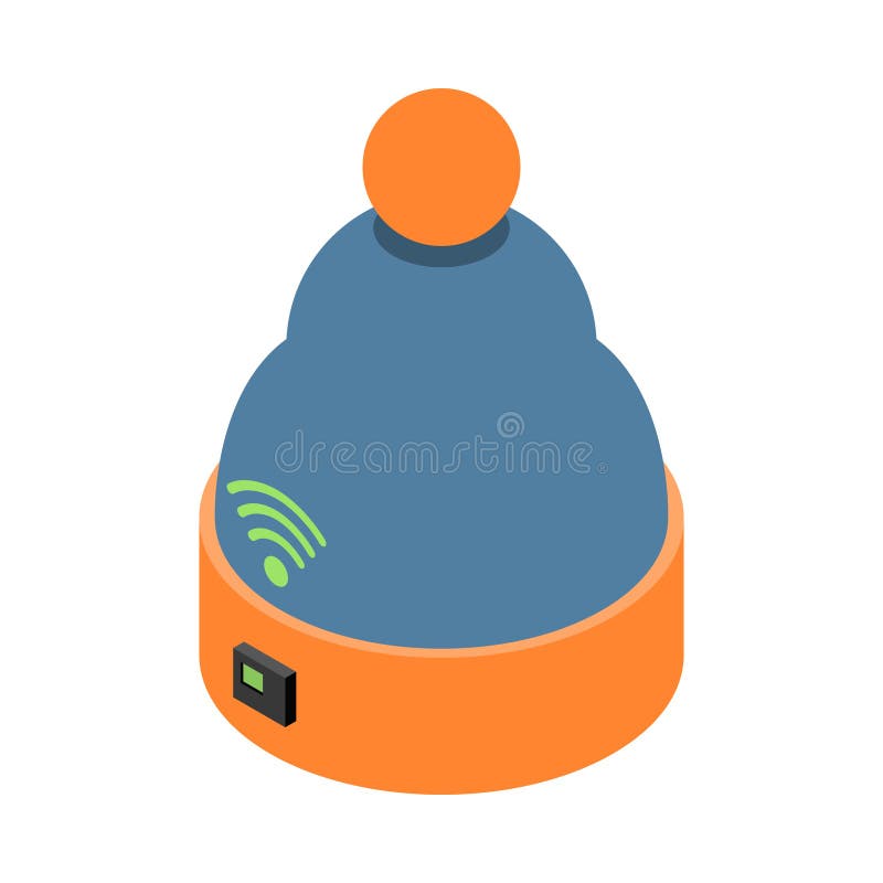 Wearable Technology Icon stock vector. Illustration of electronic ...