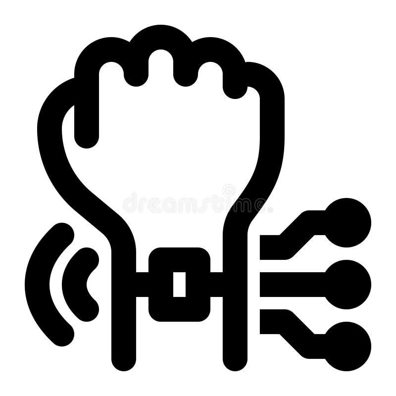 Wearable Technology, Wearable Device, Wearable Gadgets Outline Icon ...