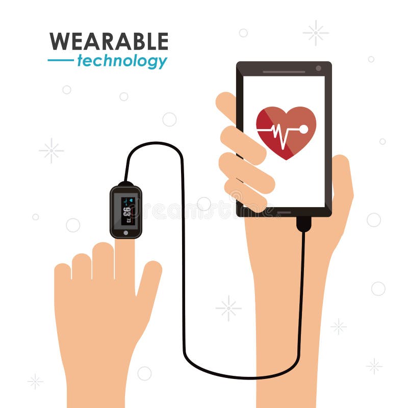 Wearable Technology , Vector Design Stock Vector - Illustration of ...