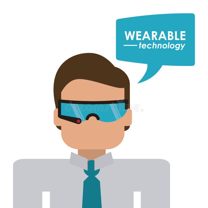 Wearable Technology , Vector Design Stock Vector - Illustration of ...