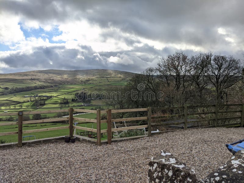 Weardale View Looking South from Side Head Stock Image - Image of south ...