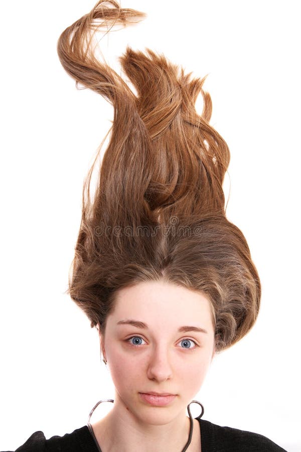 Weariness stock image. Image of model, beautiful, hair - 13503671