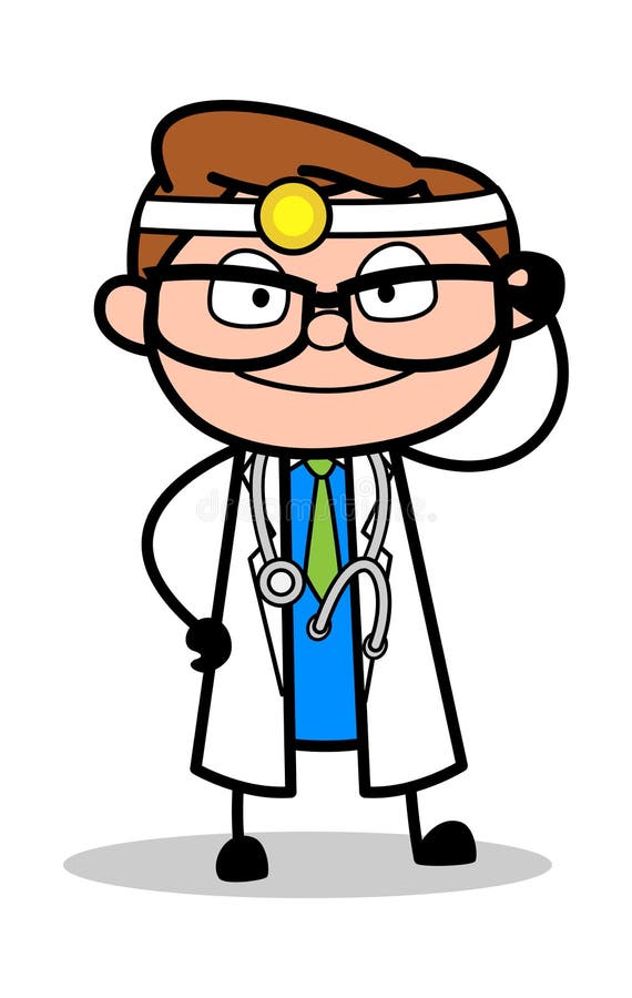 Wearing Specs - School Boy Cartoon Character Vector Illustration Stock ...