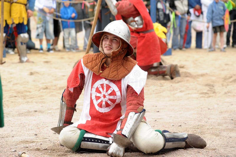 Weary knight editorial photography. Image of historic - 26880287