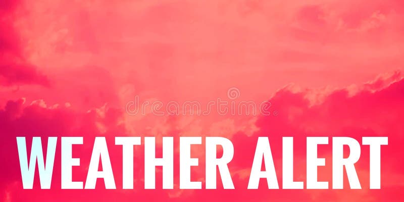 Weather Alert Abstract Background Header Stock Illustration ...