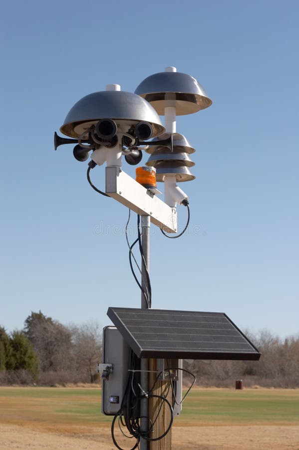 Weather Alert Station stock photo. Image of hail, danger - 423098
