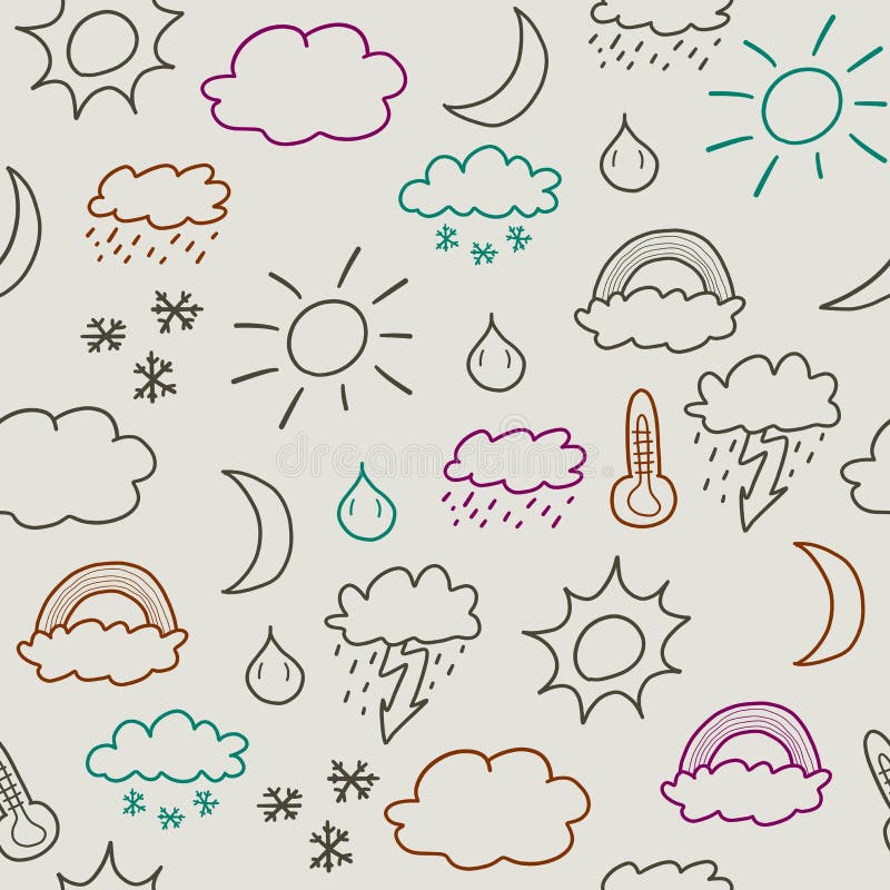 Weather background stock vector. Illustration of meteo - 29606679