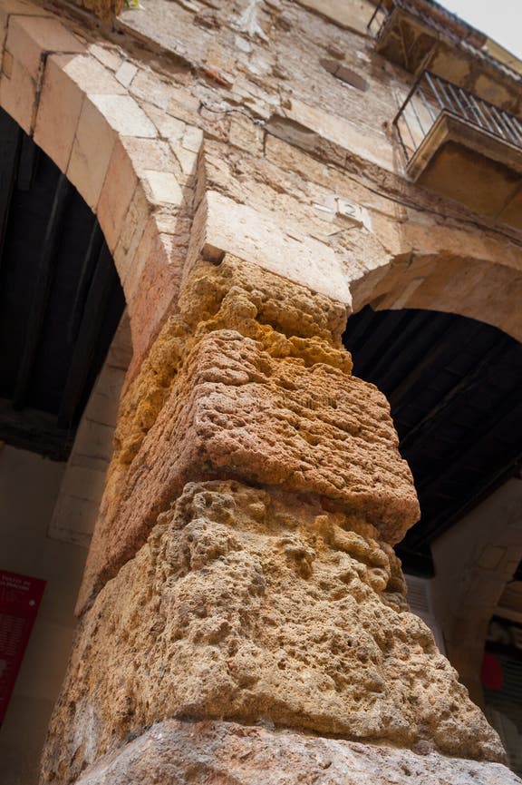 Weather beaten pillar stock image. Image of stone, beaten - 51578473