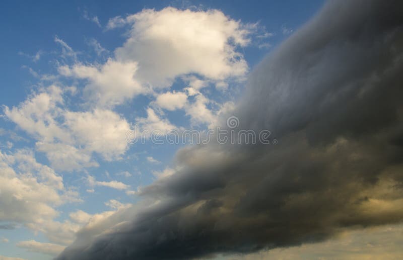 Weather Change Impending Cyclone Stock Photo - Image of impending ...