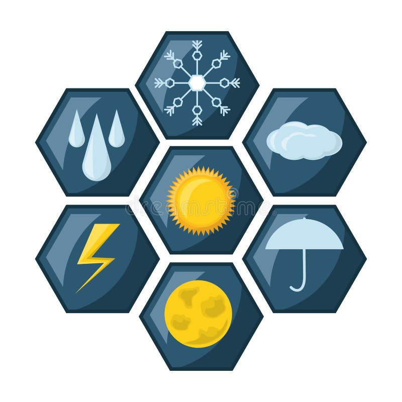 Weather and Climate stock vector. Illustration of banner - 6783561