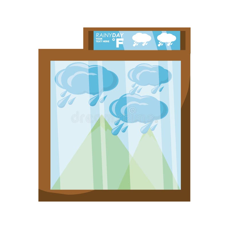 Weather and climate design stock illustration. Illustration of time ...