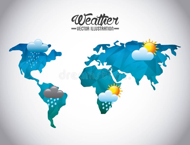 Weather concept stock vector. Illustration of sunny, weather - 59041567